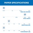 Hammermill Copy Plus 8.5x11 Printer Copy Paper, 20 lbs, Jam-Free, High ...