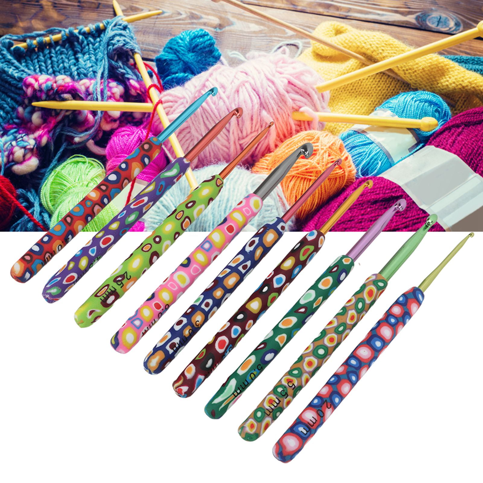 Click here for Estink Crochet Hooks Set Crochet Knitting Kit 9pcs... prices