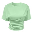 Bibifish Womens T-Shirts Stylish Crew Neck Pullover Short Sleeve T ...