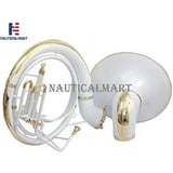 Brass Sousaphone Bb Big Bell Tubas White Brass Made King Size Tuba ...