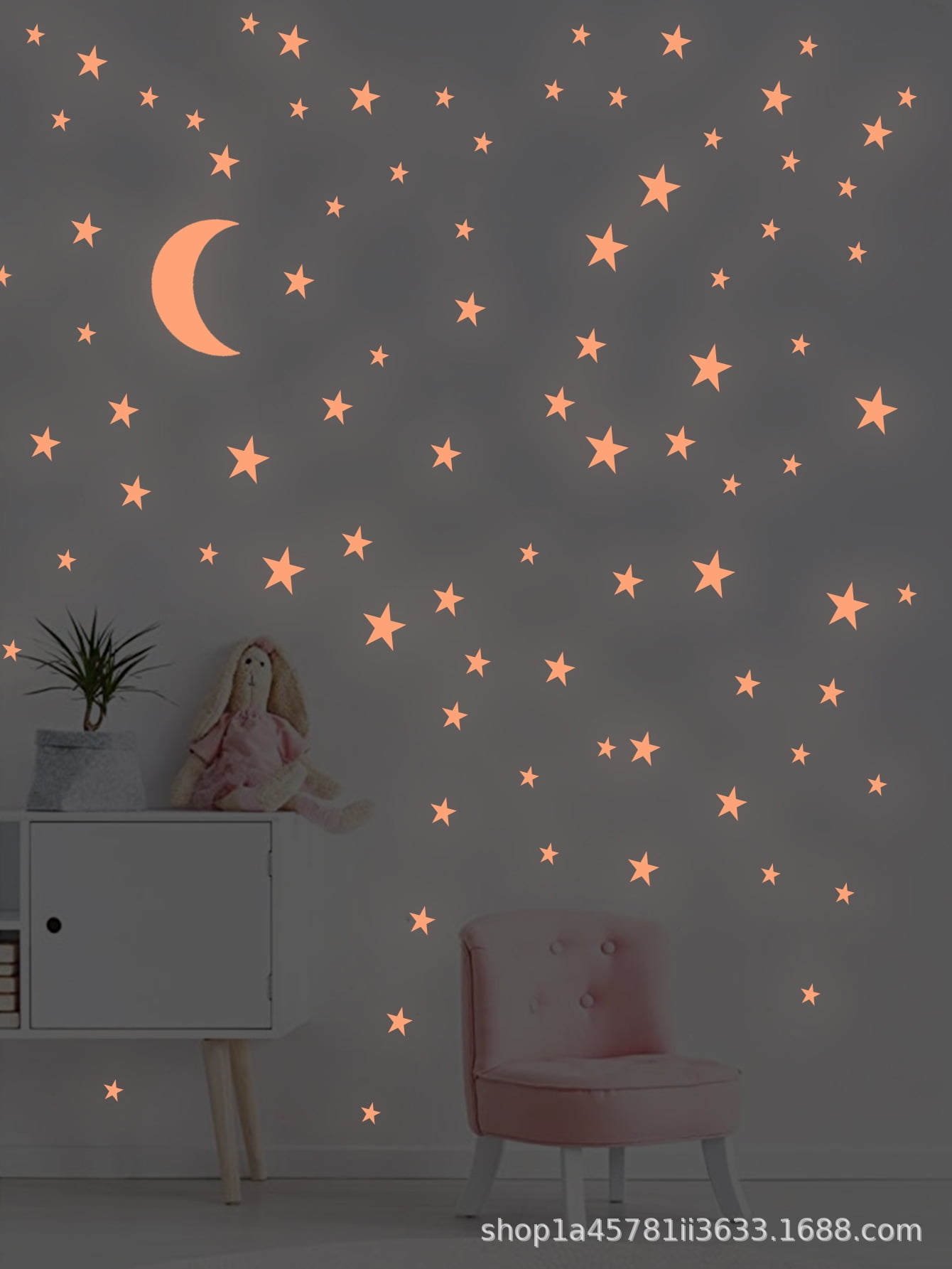 Glow in The Dark Stars for Ceiling, Glowing Stars for Ceiling Planets ...