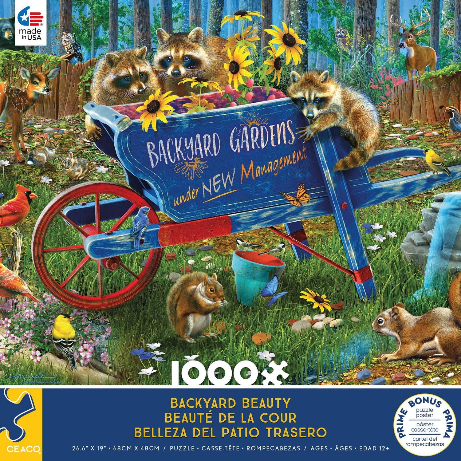 Click here for Ceaco-Wild 1000pc Puzzle As Specified prices