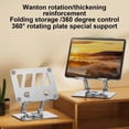 ANXPTIME Foldable Metal Stand, Multiple Angle Tablets Stand Holder 360 ...