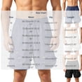 Agkizg Men's Shorts Casual Straight Leg 5 Inch Inseam Embroidered ...