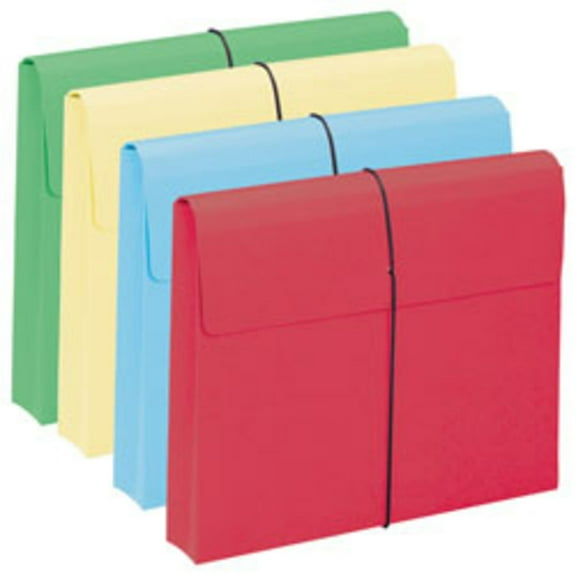 Walmart Expanding File Wallet, Elastic Cord, 2" Expansion, 1 Section ...