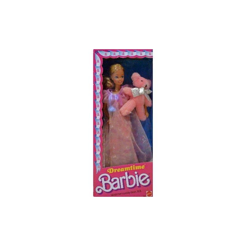 Barbie Doll Dreamtime with Bear 1984 Mattel - Walmart.com - Walmart.com