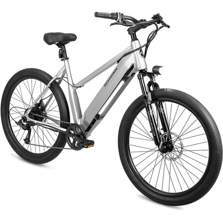 HONE Marshall Adult Electric Hybrid Bike, Step-Thru and Step Over ...