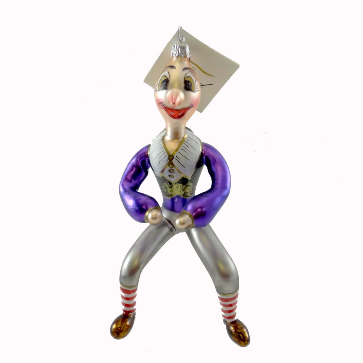 Laved Italian Ornaments HUNCHBACK Glass Clown Circus CR91 - Walmart.com