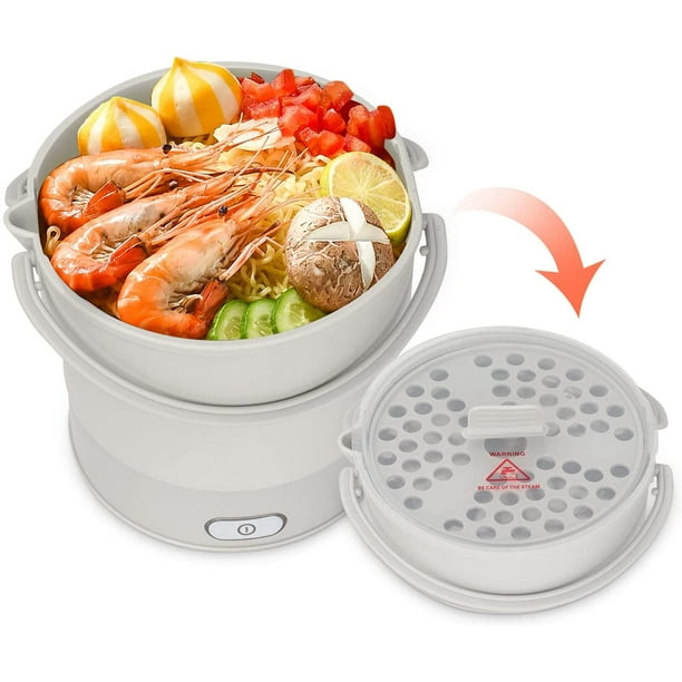Foldable Electric Hot Pot, Mini 0.8L Noodles Cooker for Travel ...
