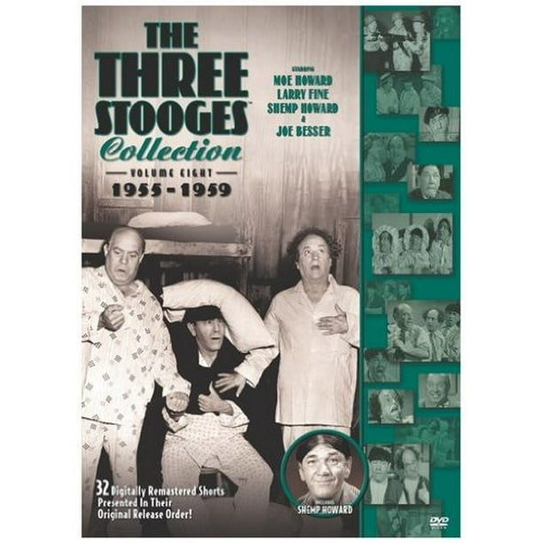 The Three Stooges Collection: Volume 8: 1955-1959 (DVD) - Walmart.com ...