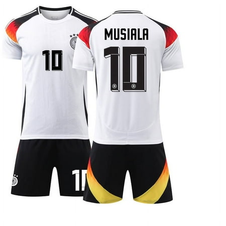 Boys Girls German black pants KIMMICH 6# KROOS 8# MUSIALA 10# Football ...
