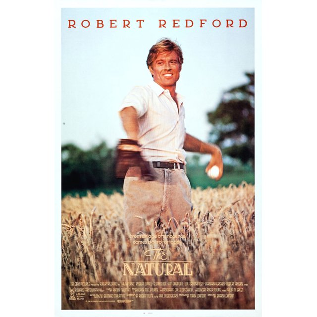 The Natural Movie Poster 24Inx36In Poster Entertainment Decor Art ...