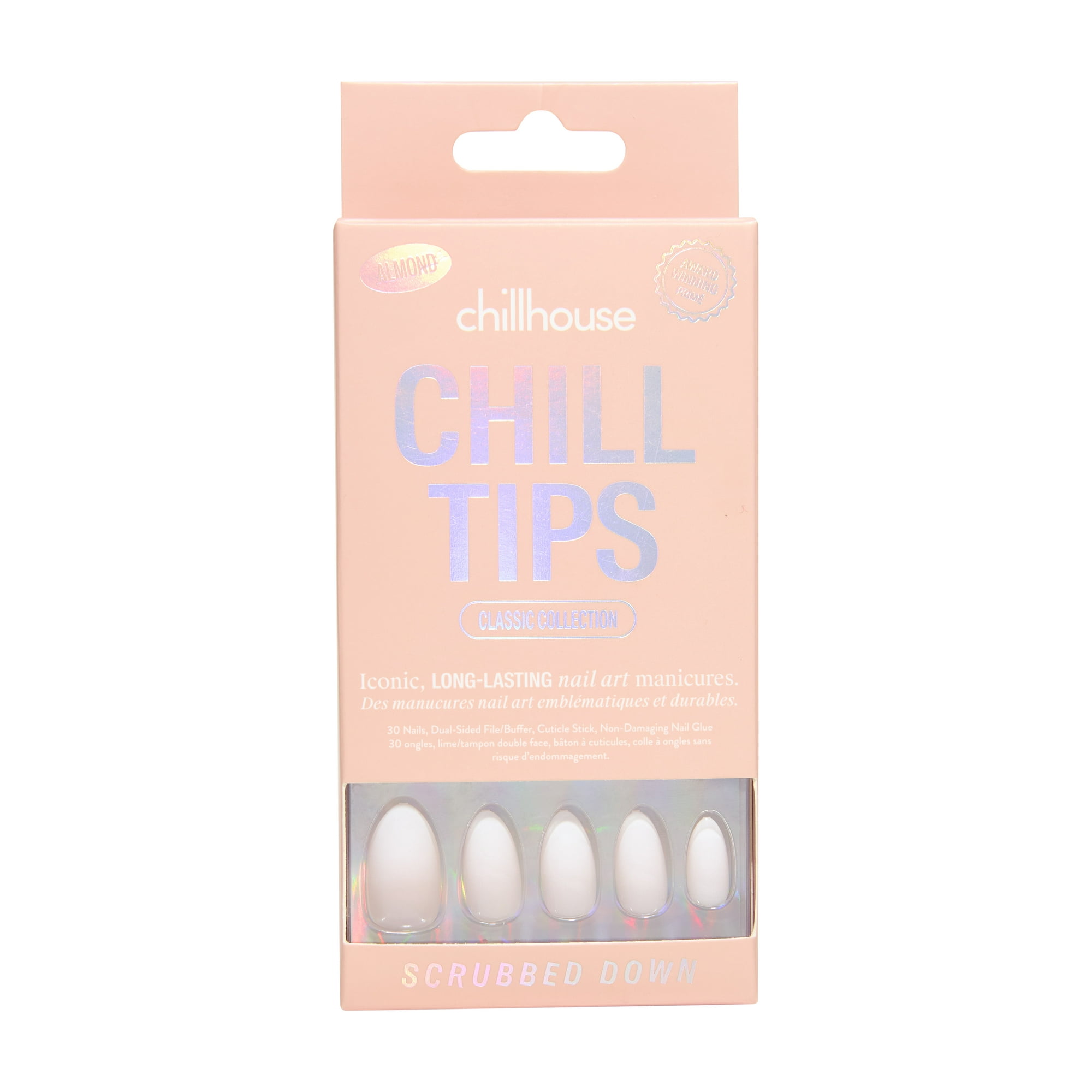 Click here for Chillhouse - Press Ons Tips Nails - Almond - Scrub... prices