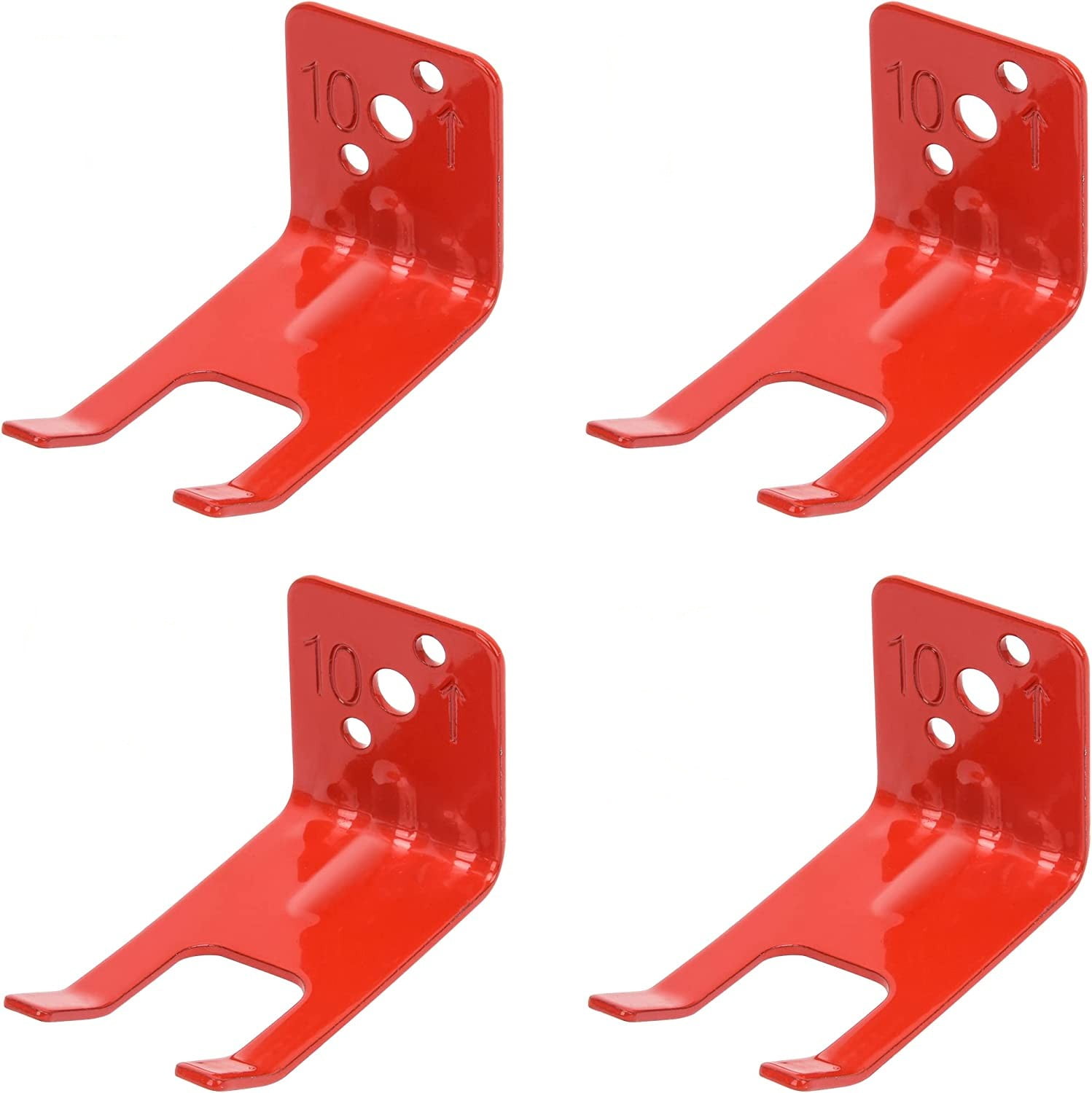 Universal Fire Extinguisher Bracket, 4 Pack Fire Extinguisher Mounts & Brackets for 5 to 13 lbs ...