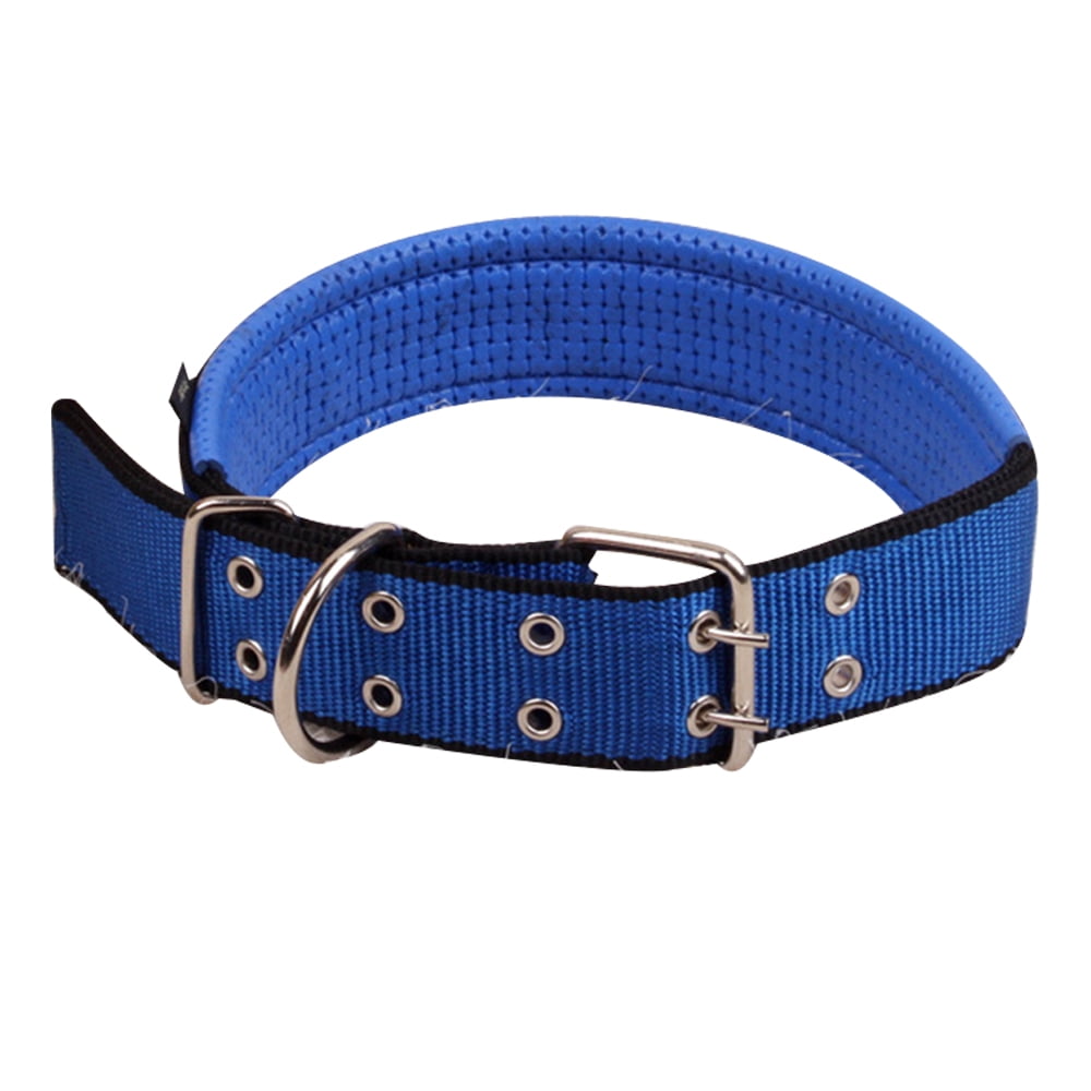 Adjustable Double Thick Heavy Duty Nylon Military Dog Collar With Metal ...