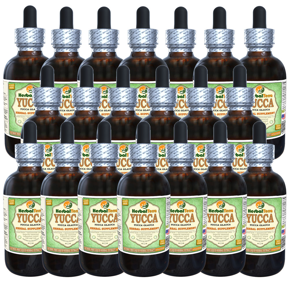 Yucca (Yucca Glauca) Glycerite, Dried Roots Alcohol-FREE Liquid Extract ...