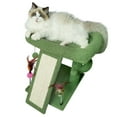 WK Indoor Cat Tree House, Pet Kitten Climbing Tower with Condo, Scratch ...