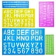 Mr. Pen Letters and Numbers Alphabet Templates, Letter Stencils, Pack ...