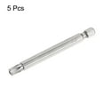 Uxcell 5Pcs Security Torx Bit 1/4" Hex Shank 3" Long Drill Bits T35 ...