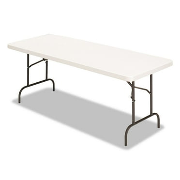 Somerset Home Multipurpose Folding Table, White (6-Foot) - Walmart.com