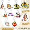 36 count Christian Keychains Verse Key Chains Bulk for Women Religious ...