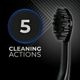 Gleem 5 Cleaning Actions Manual Toothbrush with Soft Bristles , 1 ct ...