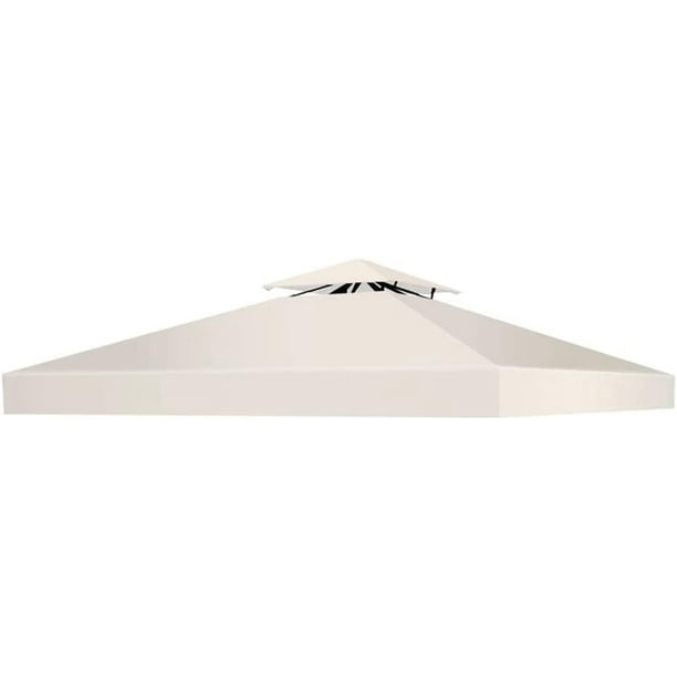 nipocaio Canopy Replacement Outdoor Canopy Shelter Top Double Tiered ...