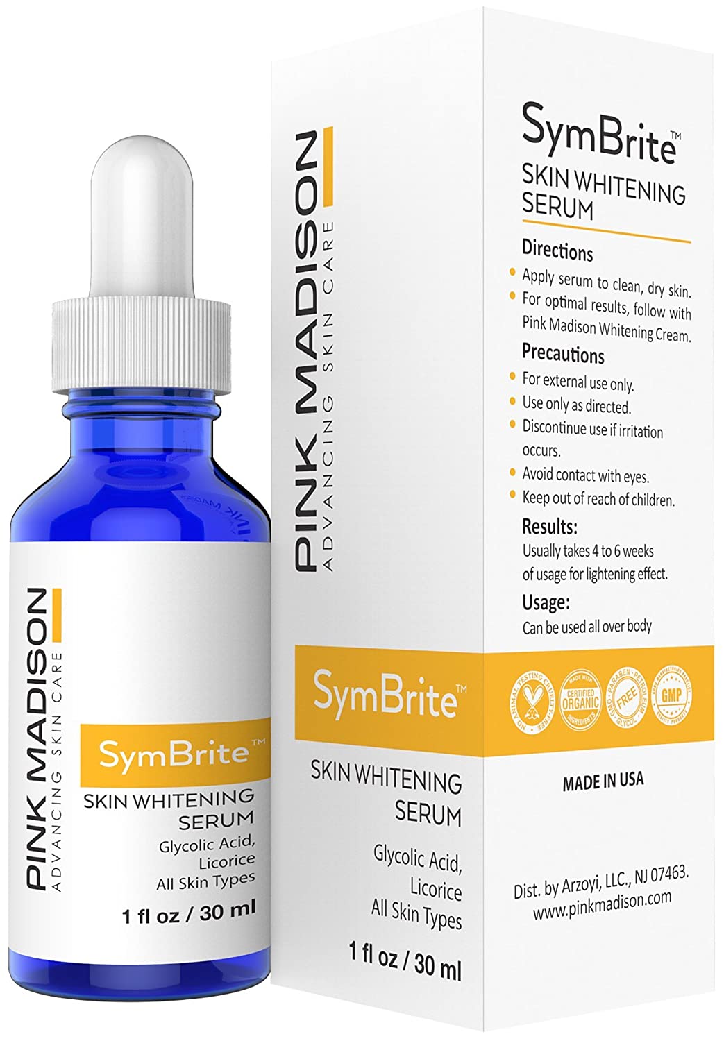 Skin Moisturizing Serum for Face Neck Hands. Men and Women Made in USA ...