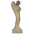 Morning Angel Statue – Natural Sandstone Appearance – Made of Resin ...