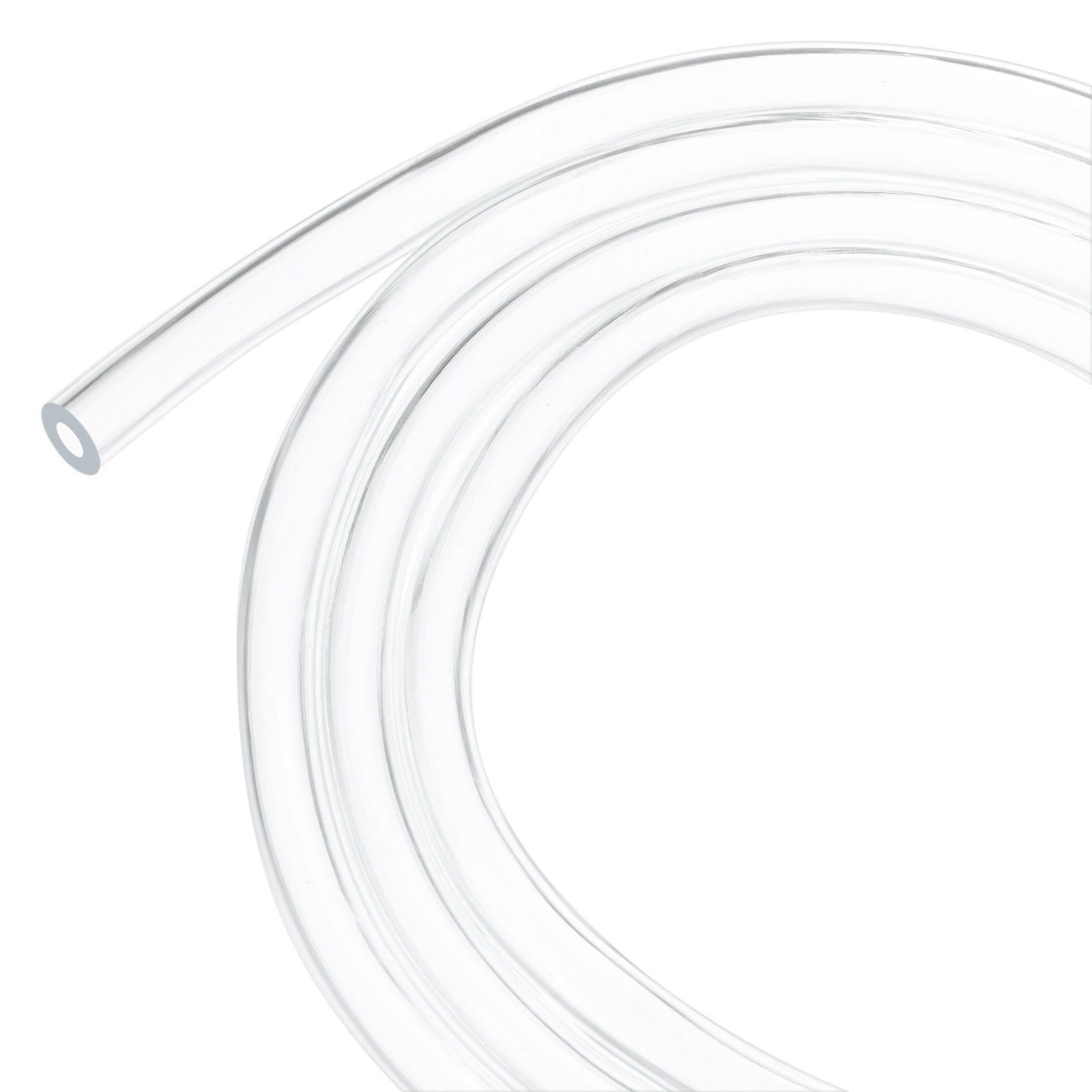 Clear Plastic Tubing, 0.12Inch(3.0mm) ID 0.24Inch(6mm) OD, 10ft(3.0m ...