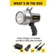 STANLEY 1200 Lumen LED Lithium-Ion Rechargeable Spotlight (SL5HS ...
