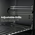 JXXM Vertical Propane Gas Smoker with Cover, 3 Racks, Wood Chip Box ...