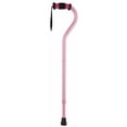 Standard Offset Walking Cane Adjustable Aluminum Pink - Walmart.com