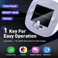 Flaremore Solar Floating Pool Lights, 2-in-1 Solar and Rechargeable ...