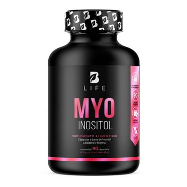 Inositol 120 Cápsulas B Life Myo & D-Chiro Inositol Platinum Blend ...