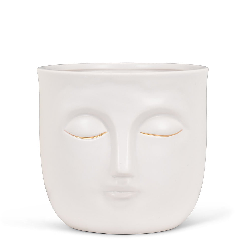 Set of 12 Large Sleeping Face Planter - Walmart.com