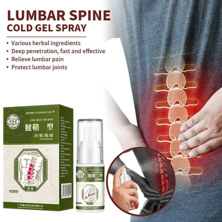 DPTALR Lumbar And Lumbar Spine And Knee Pain Relief Herbal Spray ...