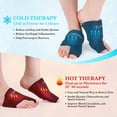 Foot Ice Packs Big Toe for Pain Relief, Flexible Cold Pack for Bunion ...