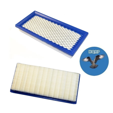 HQRP Flat Air Filter Cartridge (2-pack) for Briggs & Stratton 710266 ...