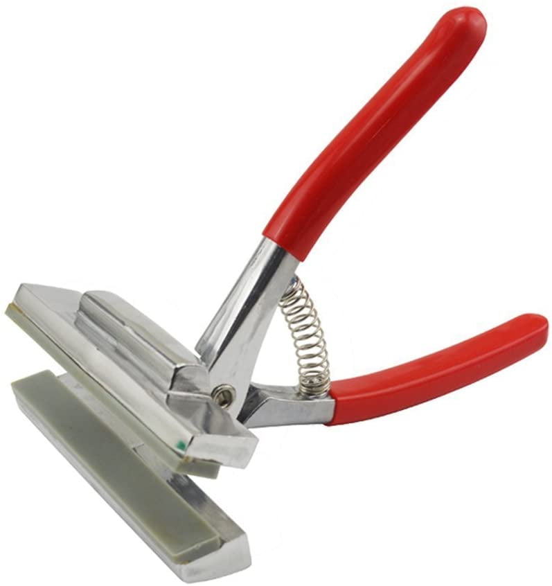 Professional Extra Wide Canvas Pliers 4-3/4" w/ Padded Spring Return ...