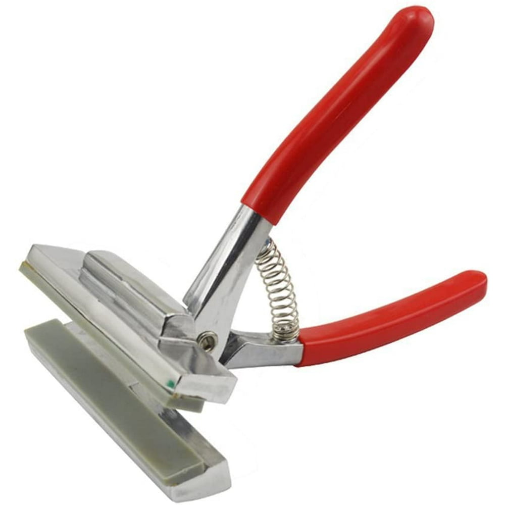 Professional Extra Wide Canvas Pliers 4-3/4" w/ Padded Spring Return ...