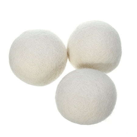 12/3 Pack 6cm Wool Ball Laundry Drying Ball Anti-static Drying Dryer ...