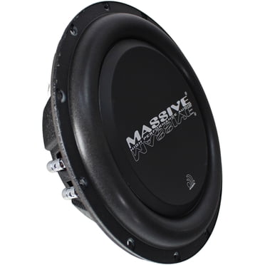 Nemesis Audio 10" 800W Dual 4-Ohm DVC Shallow Mount Car Subwoofer Bass ...
