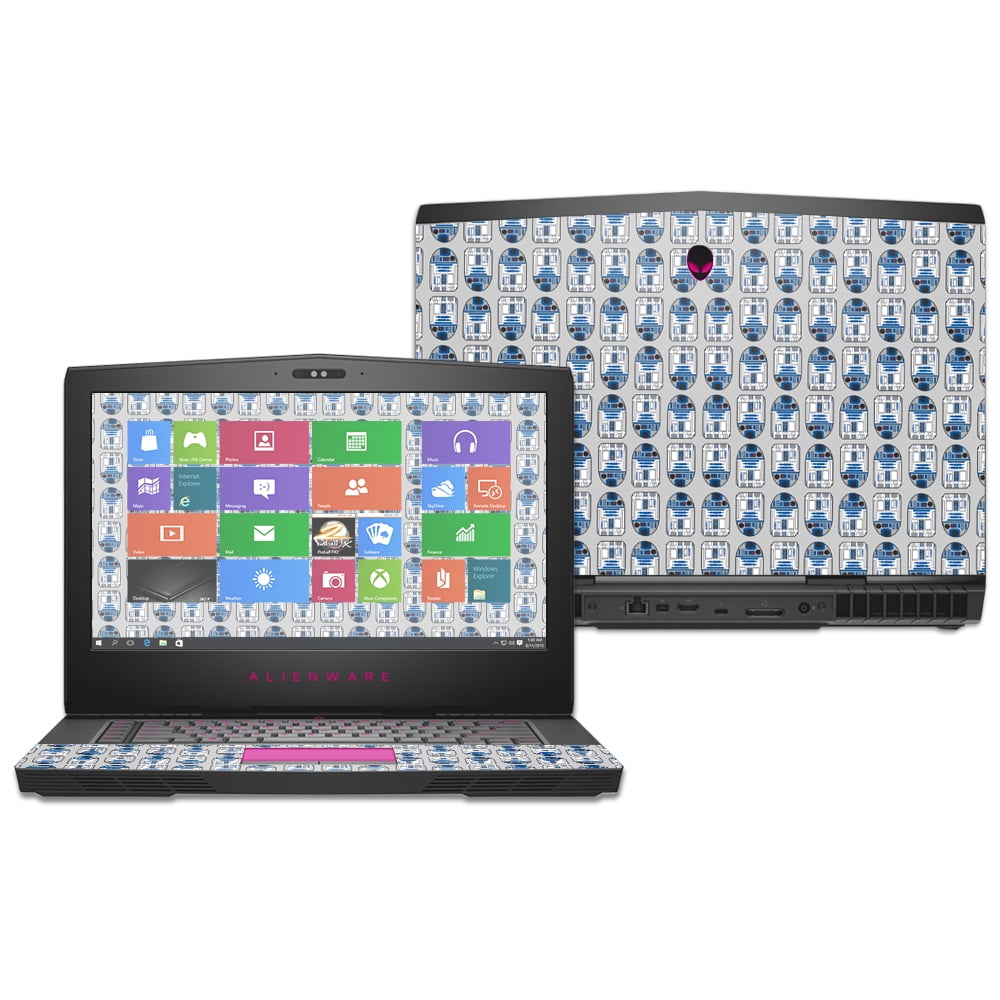 Skin Decal Wrap Compatible With Alienware 15 (2016) Galaxy Bots ...