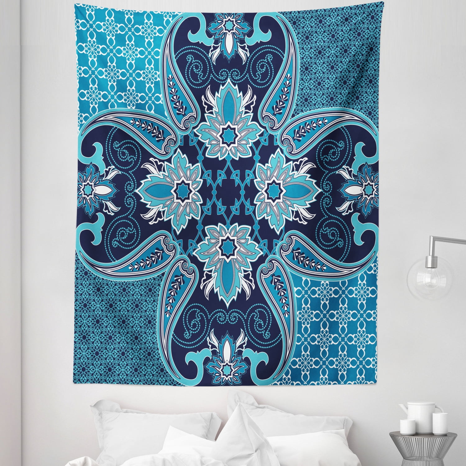 Persian Tapestry, Middle Eastern Oriental Persian Pattern with Moroccan ...