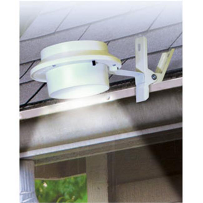 Ideaworks JB6806 Outdoor Solar LED Light - White - Walmart.com ...