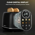 Keenstone 2 Slice Smart Toaster - Touchscreen, Stainless Steel, Wide ...
