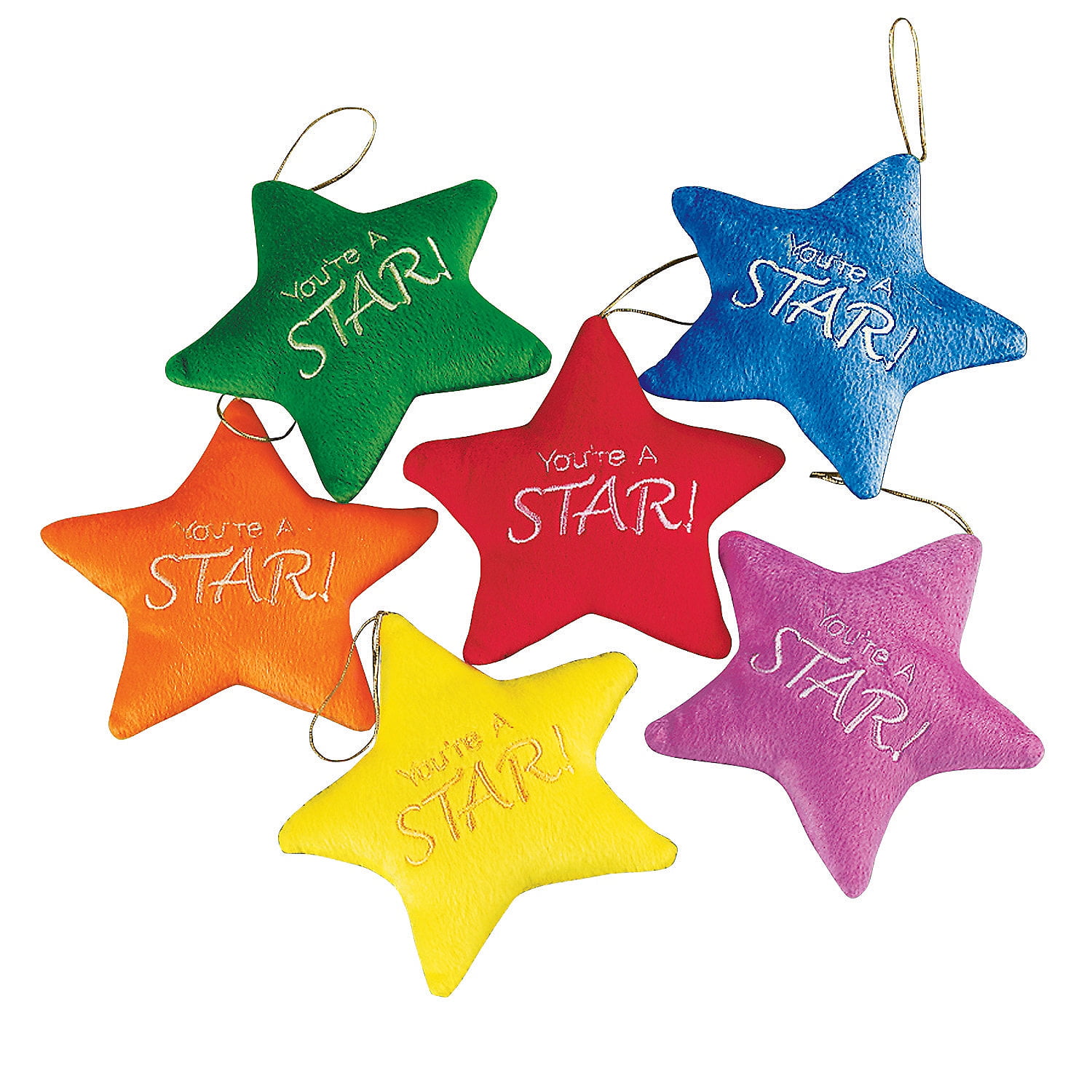 Plush Stars - Party Favors - 12 Pieces - Walmart.com