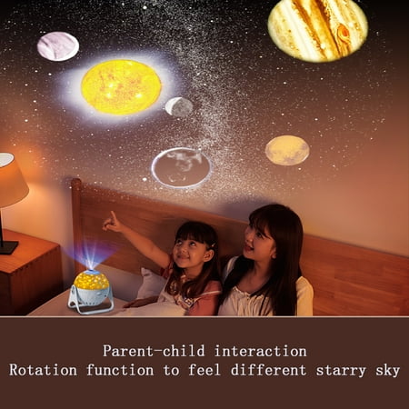 Home Hotel Bedroom Romantic Projector Light Adjustable Zoomable Starry ...