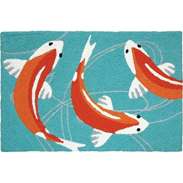 home & comfort jellybean koi pond rug - Walmart.com - Walmart.com